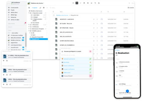 Plateforme collaborative des pros de la construction
